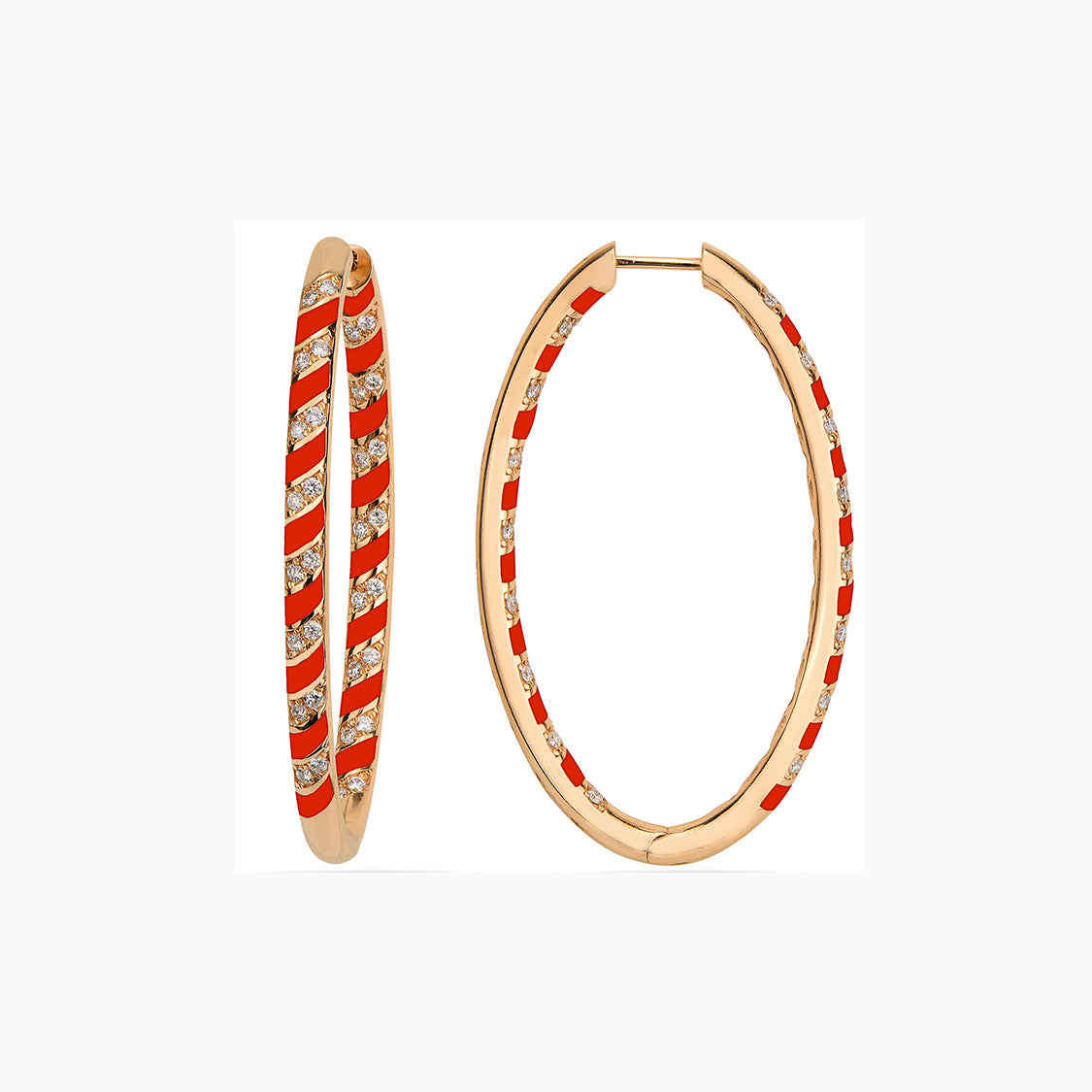 Tornado Maxi Hoops Red